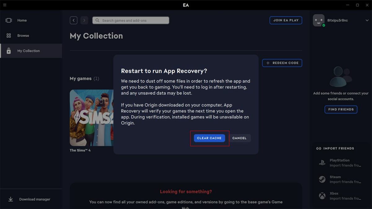 Sims 4 how get pass the stuck loading screen?