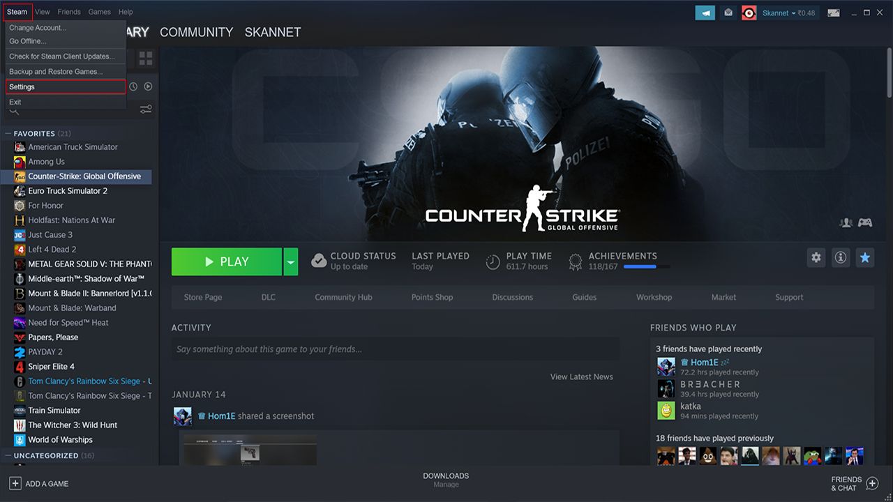 How to fix CSGO stuck at initialising world?