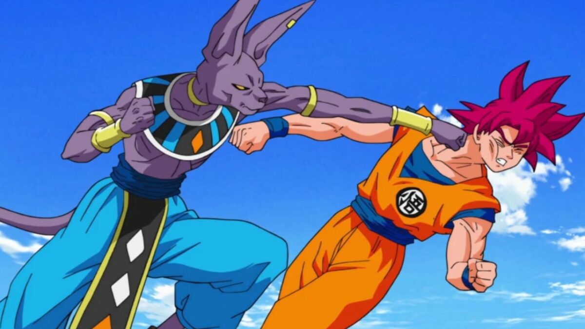 Does Goku become the God of Destruction and surpass Beerus?