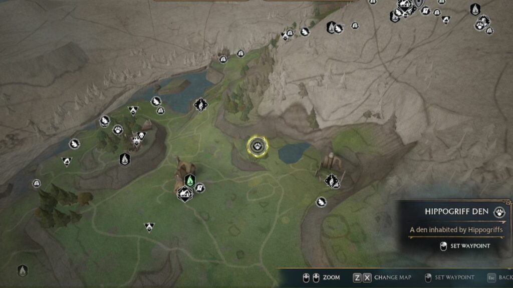 Where to find and capture Hippogriffs in Hogwarts Legacy?