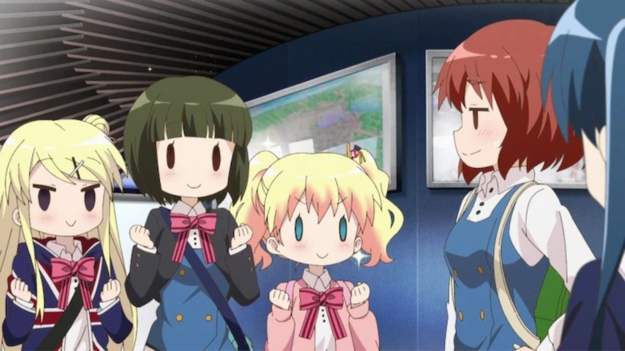 HIDIVE agrega película de anime Kin-iro Mosaic y episodio especial