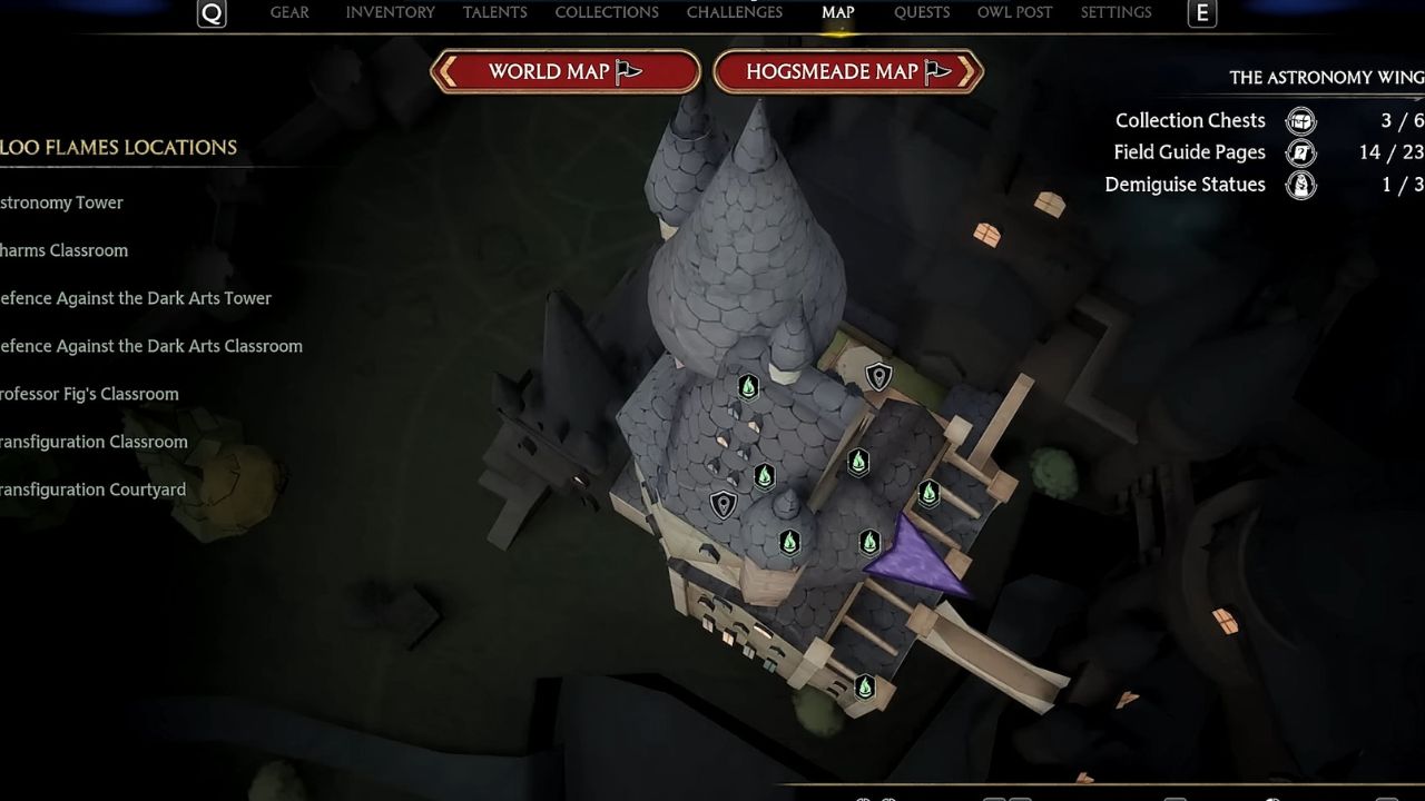Where to find all 16 Daedalian Keys in Hogwarts Legacy?