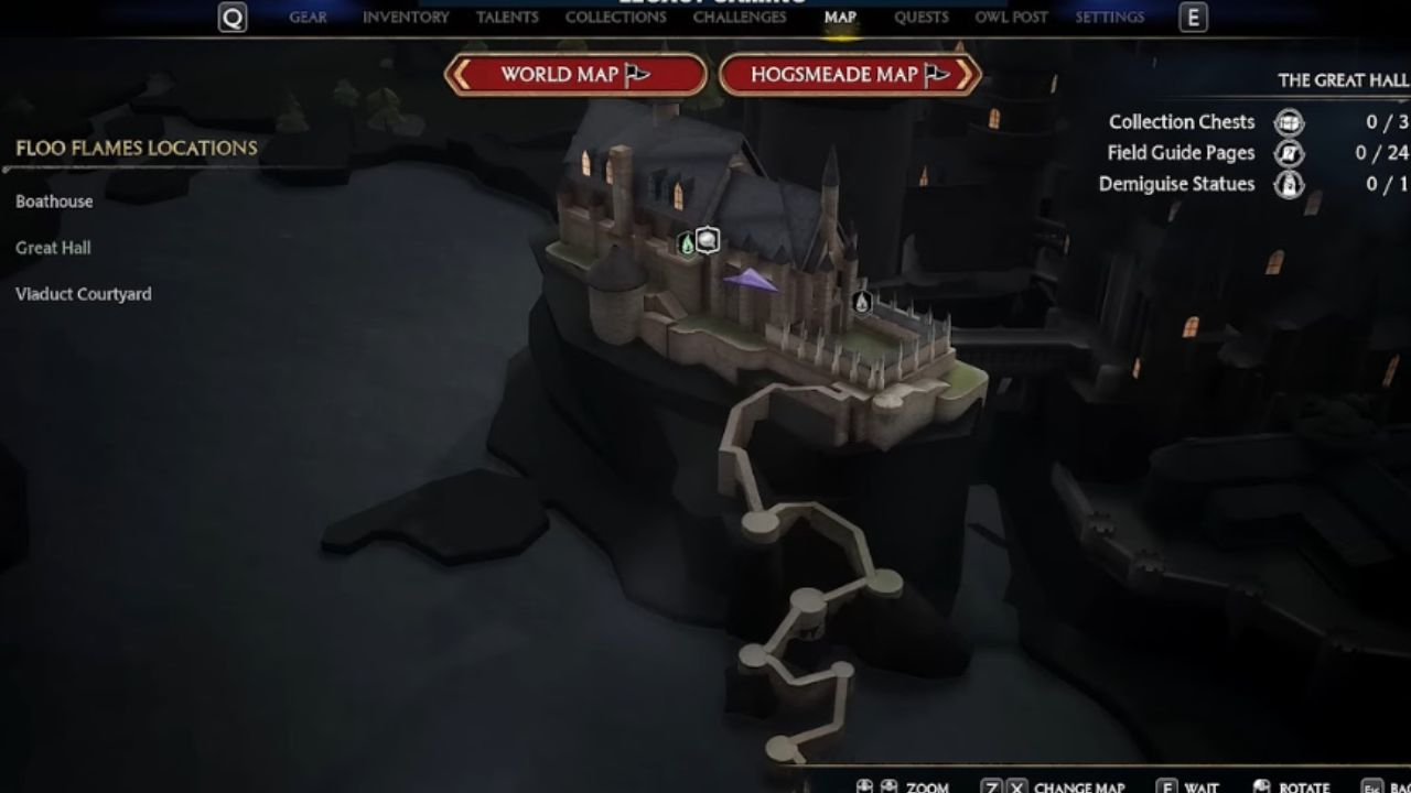 Where to find all 16 Daedalian Keys in Hogwarts Legacy?