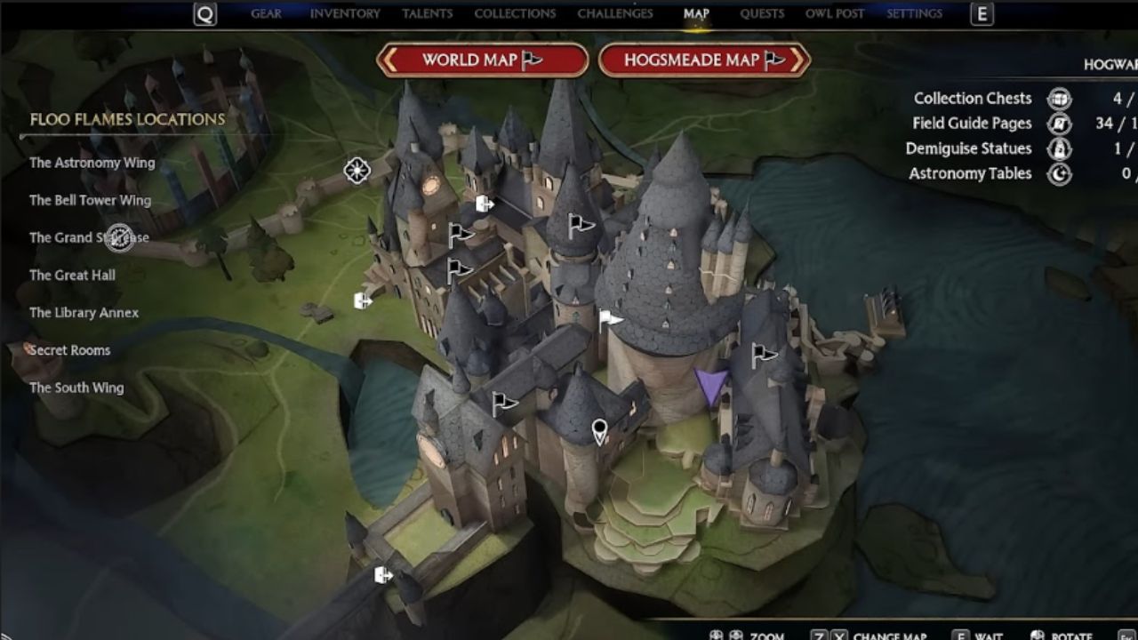 Where to find all 16 Daedalian Keys in Hogwarts Legacy?