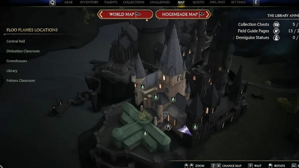 Where to find all 16 Daedalian Keys in Hogwarts Legacy?