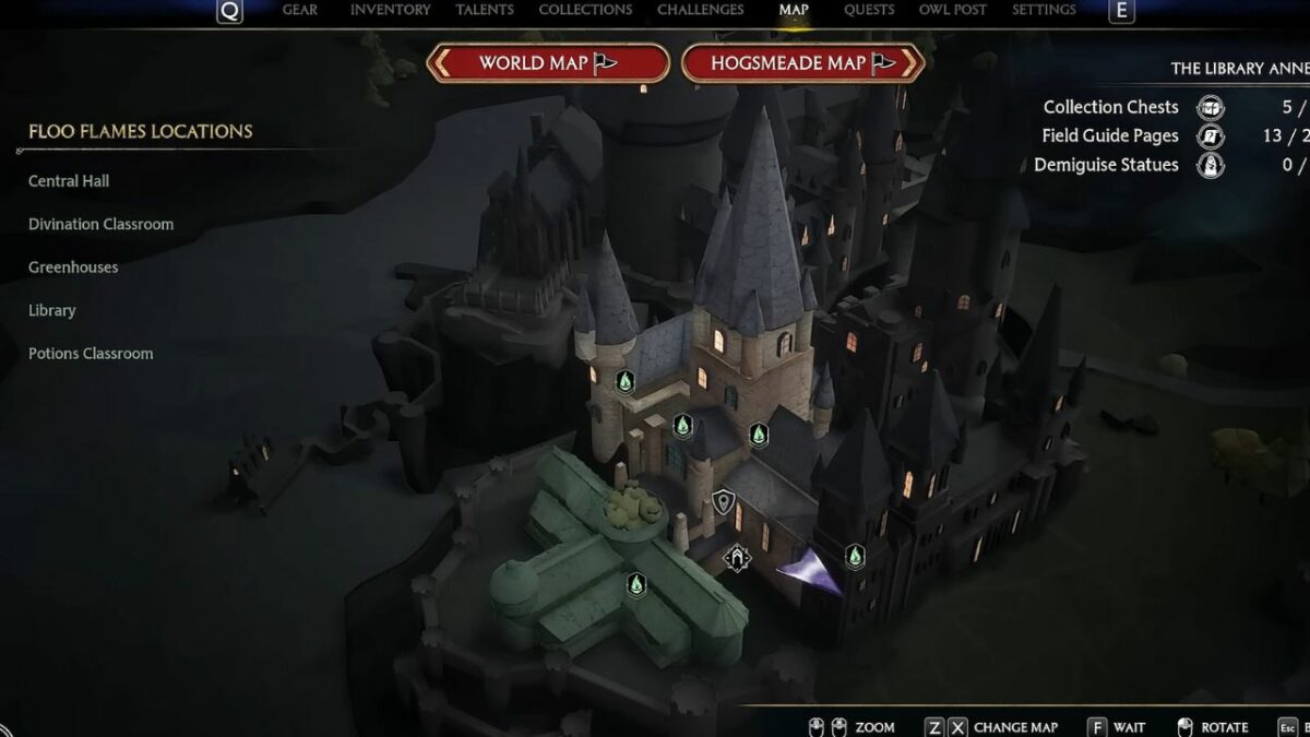 Where to find all 16 Daedalian Keys in Hogwarts Legacy?