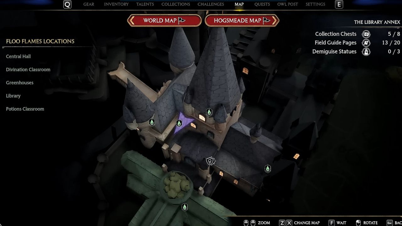 Where to find all 16 Daedalian Keys in Hogwarts Legacy?