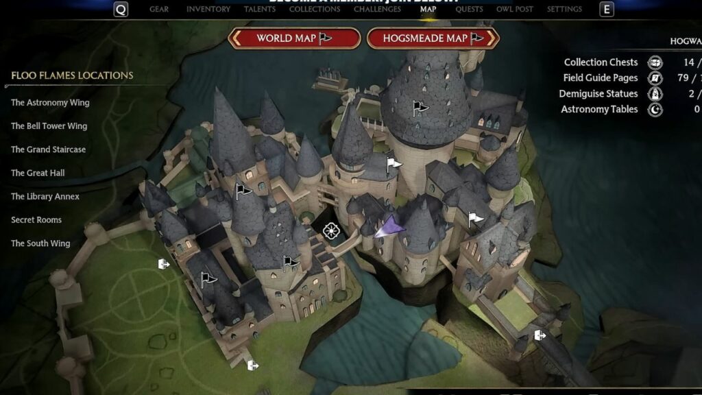Where to find all 16 Daedalian Keys in Hogwarts Legacy?