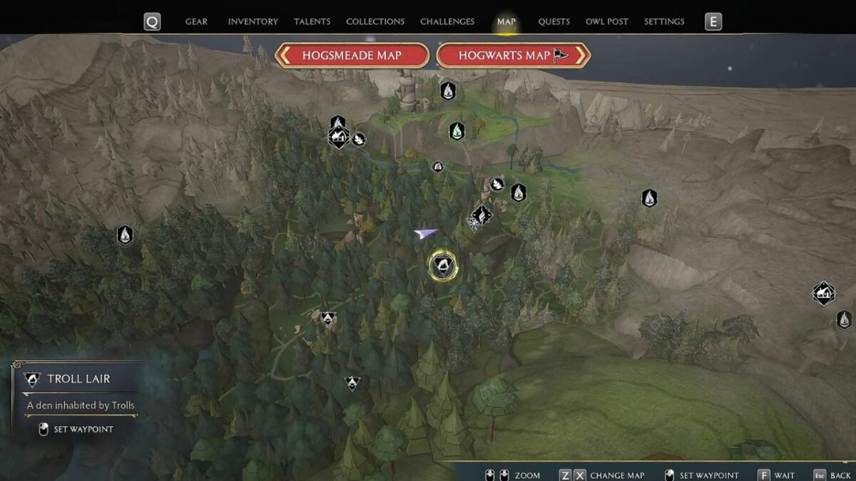 Where to find Troll Bogeys? - Hogwarts Legacy