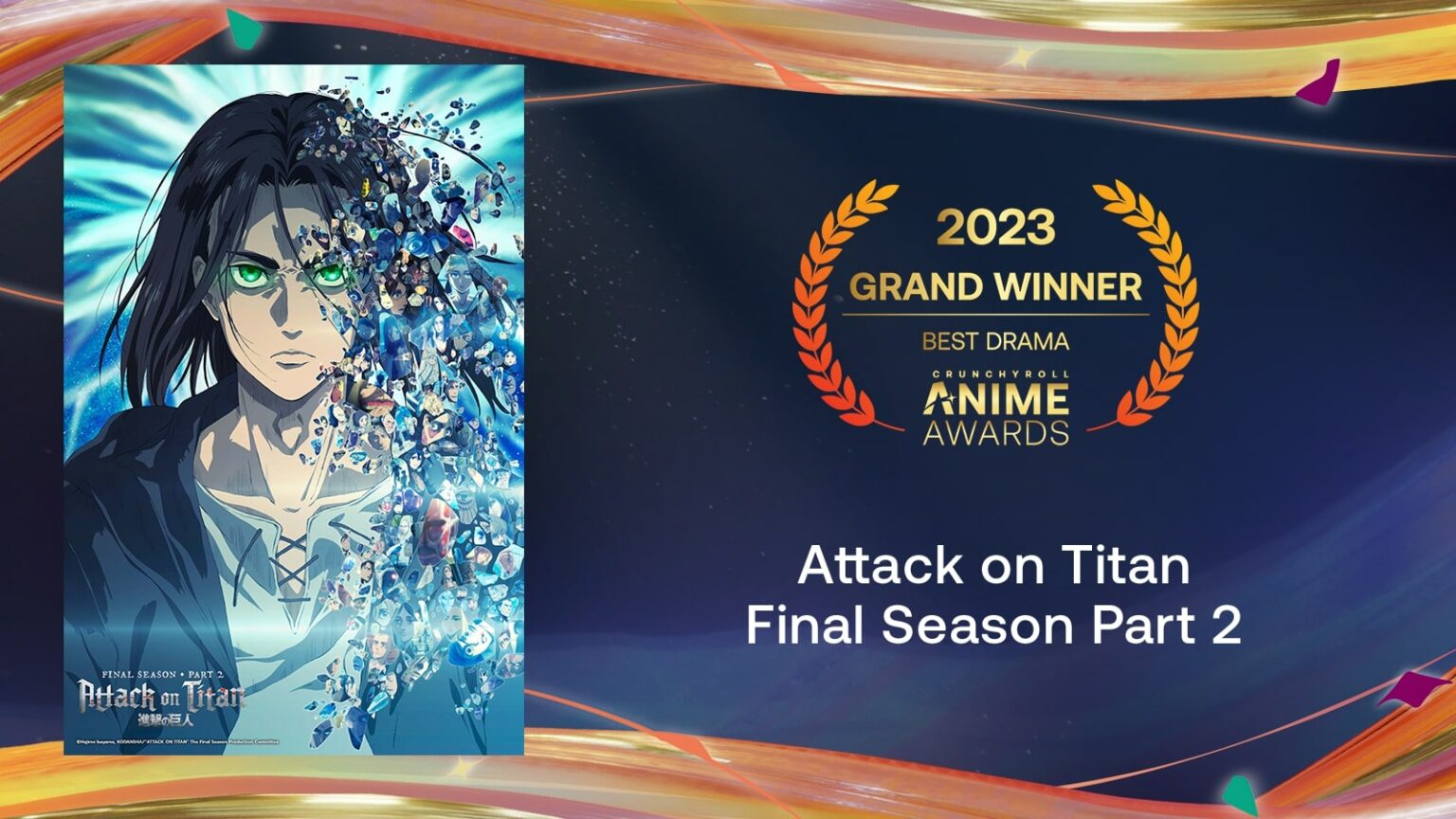 Who won the Crunchyroll Anime Awards 2023? Complete list