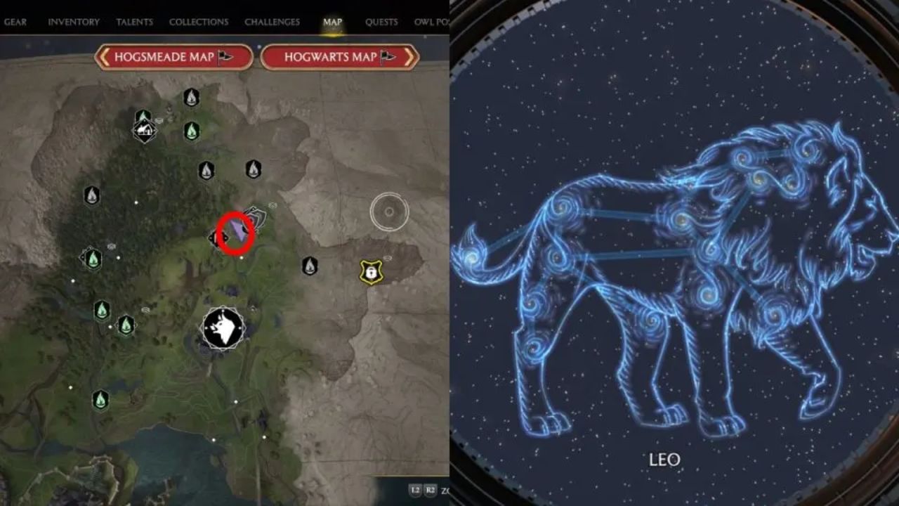 How do you get the astronomy tables in Hogwarts Legacy?