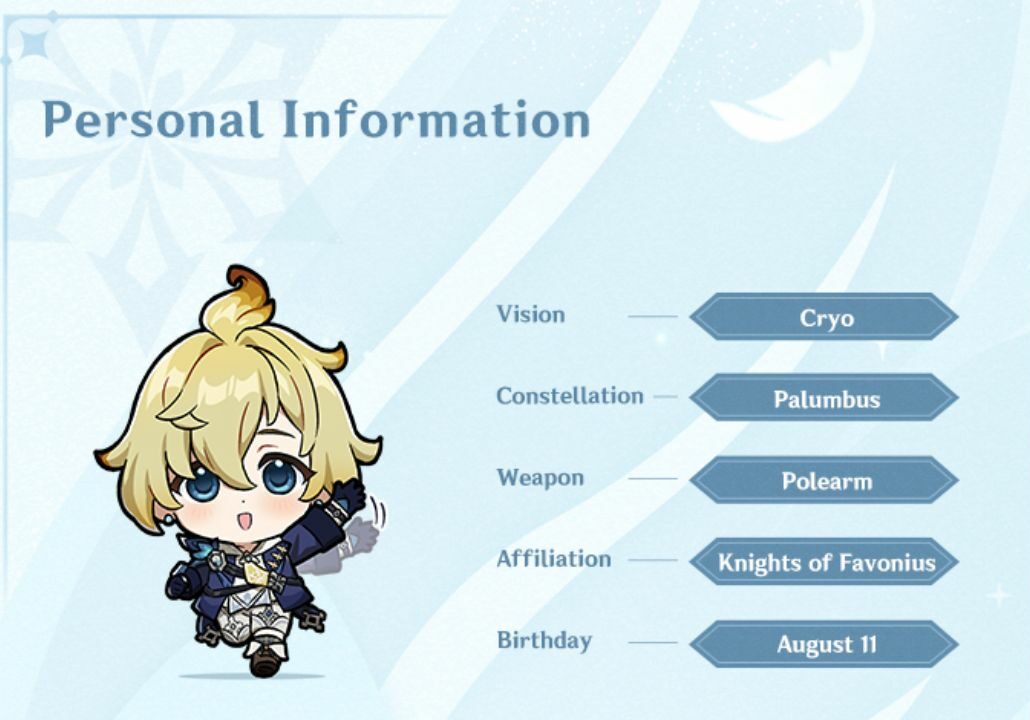 Mika’s character demo released by Genshin Impact developers