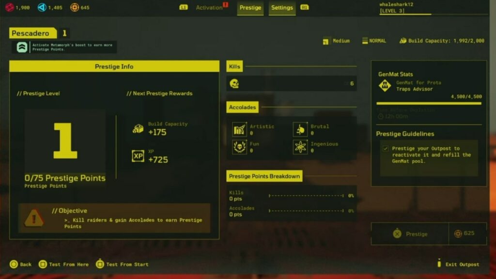 How to Prestige in Meet Your Maker? What is Prestige?