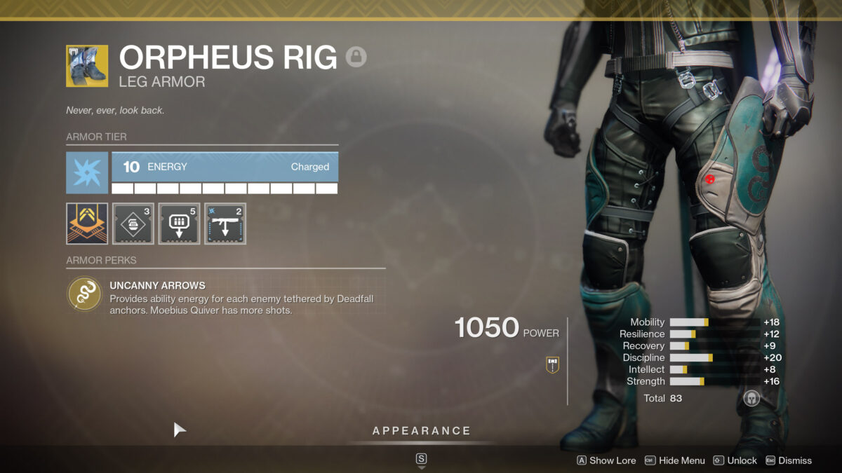 Destiny 2 player shows a potent build using Exotic Synergy