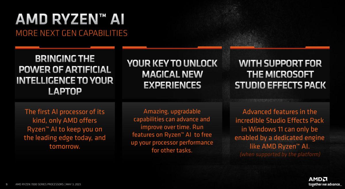 AMD Announces Ryzen 7040U Power Efficient “Phoenix” APUs