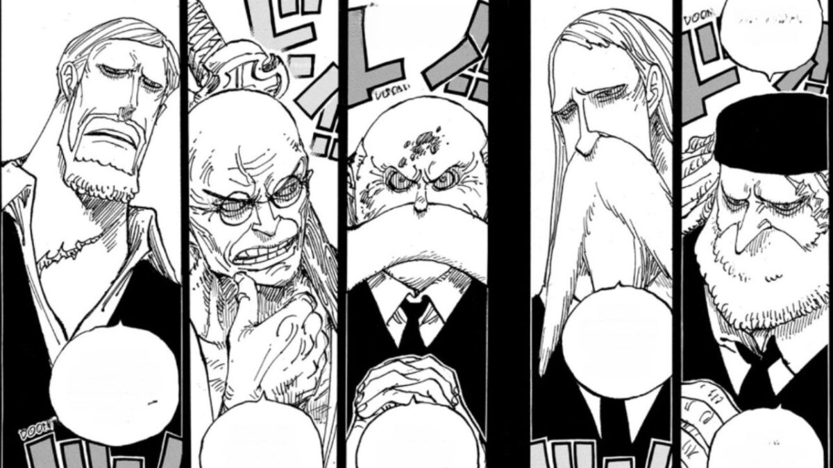 One Piece Chapter 1086 Reveals Titles of the Five Elders