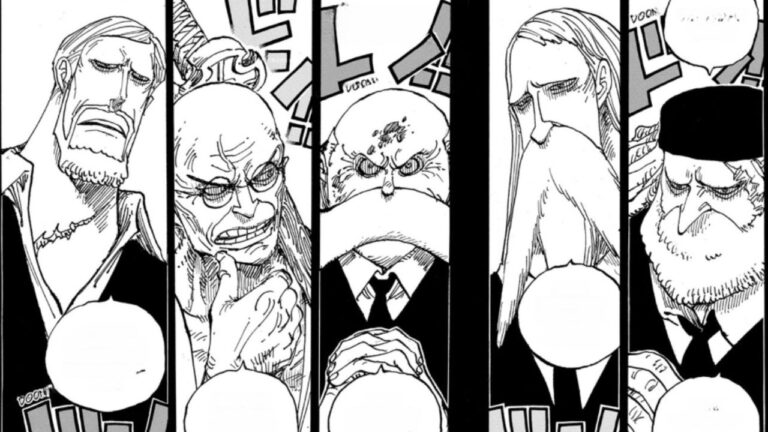 One Piece Chapter 1086 Reveals Titles of the Five Elders
