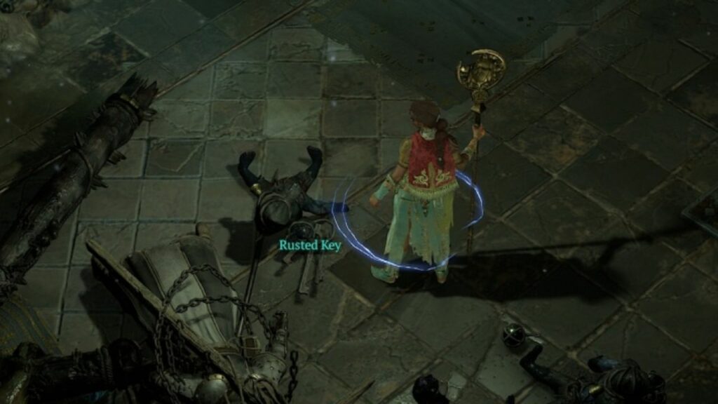 What to do with the Belfry Zakara Rusted Key in Diablo 4?