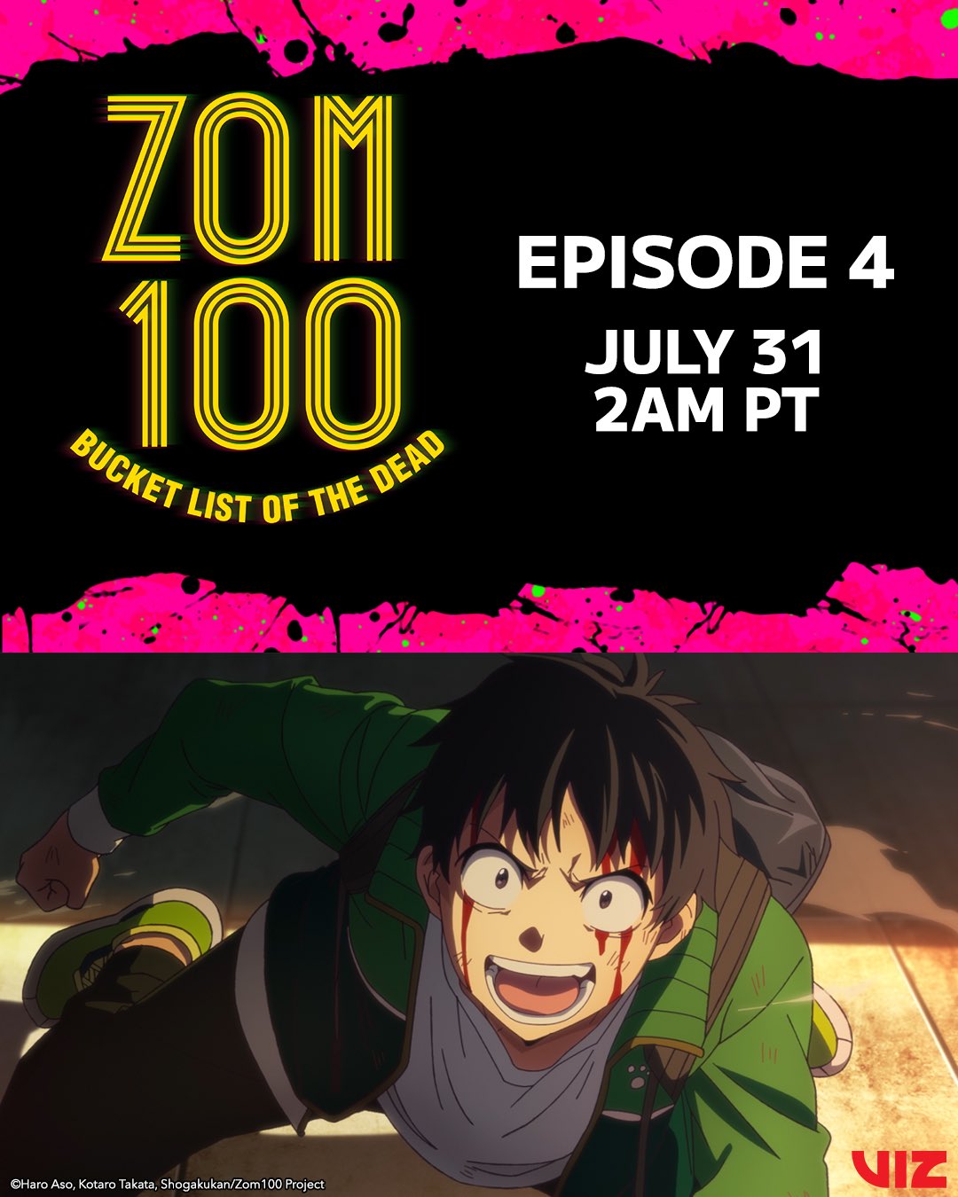 Zom 100, cuarto episodio retrasado en plataformas de transmisión