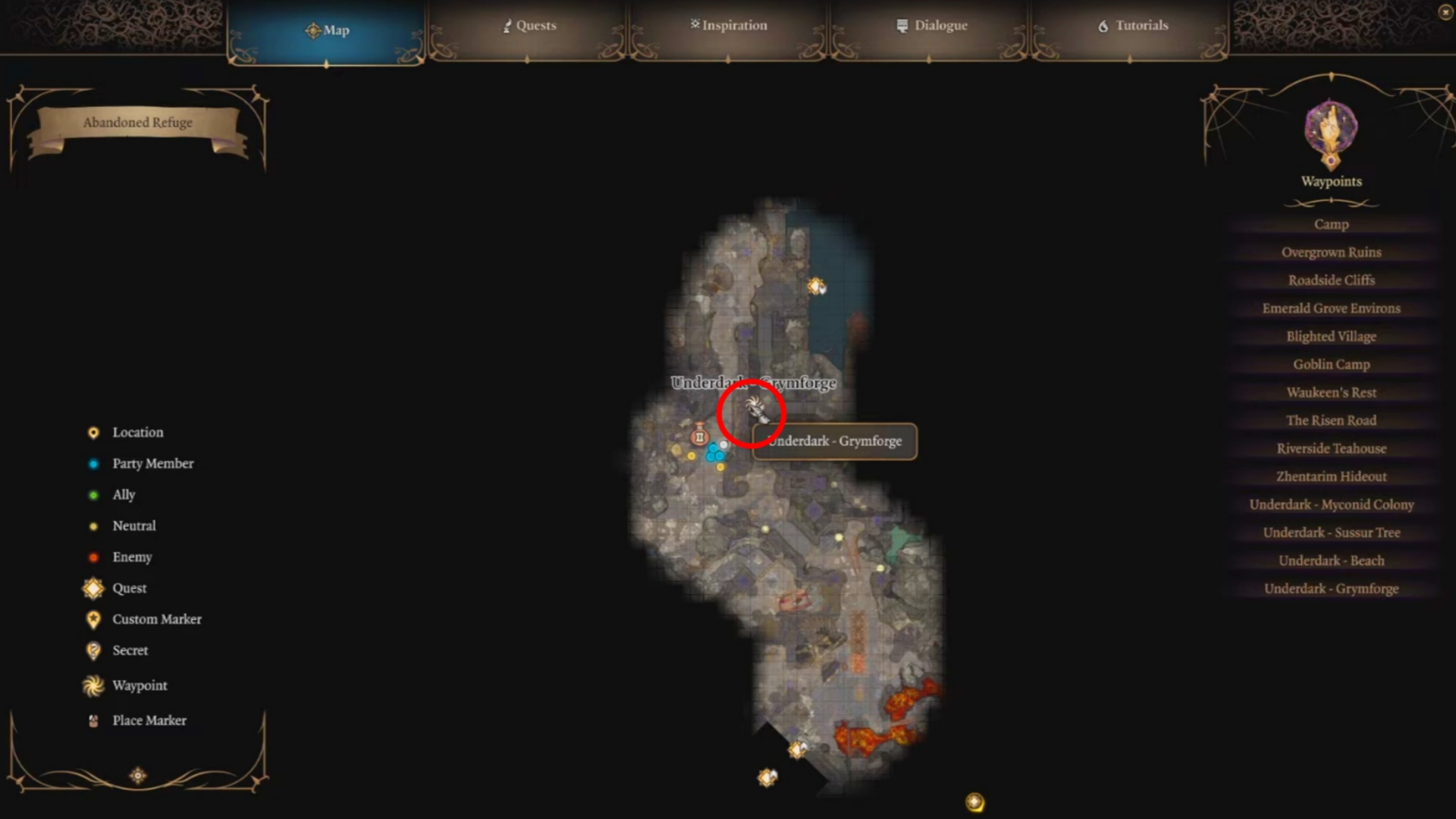 Où trouver du Fer Infernal ? Guide de localisation de Baldur's Gate 3