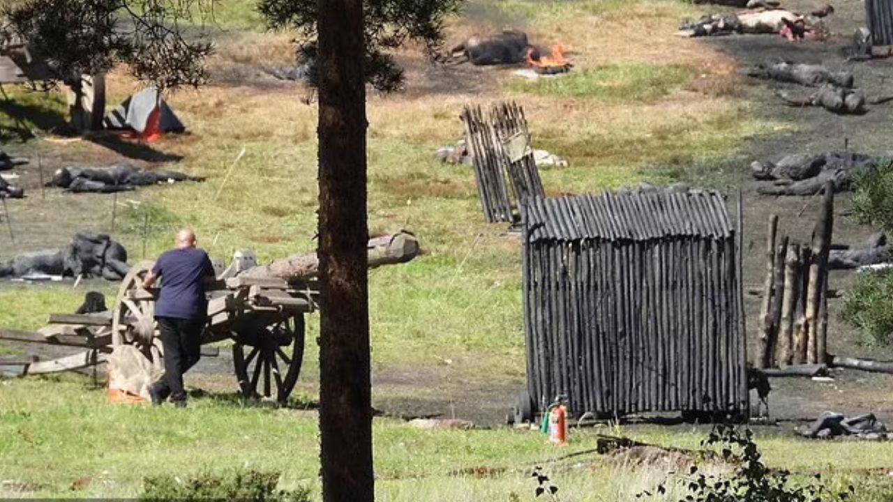 House of the Dragon S2 Set Photos Reveal a Dragon Slaughter