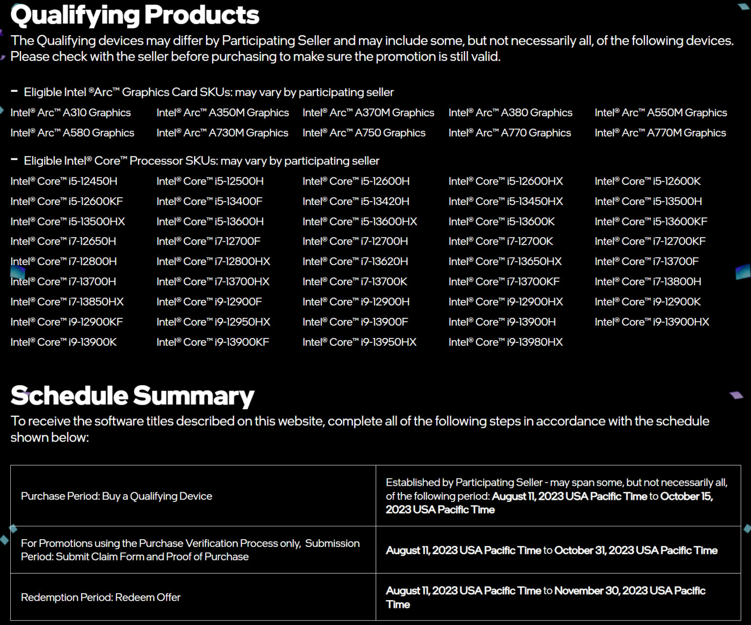 Intel memberikan dua tag besar sebagai bagian dari bundel Hari Pemain Game