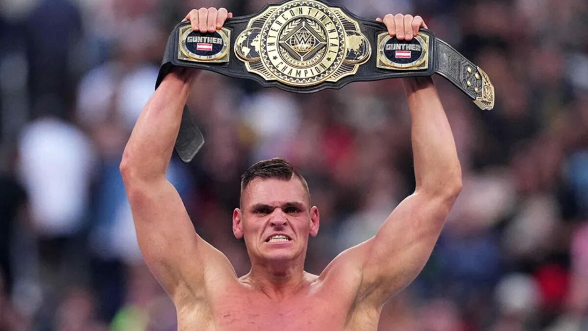 Gunther Becomes Longest Reigning IC Champion in WWE