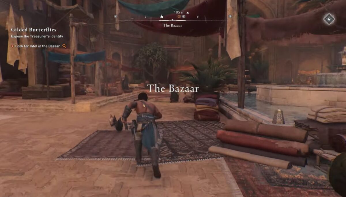 How to complete the Gilded Butterflies quest in AC Mirage?