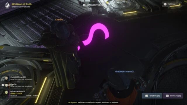 How to fix the purple question mark bug in Helldivers 2?