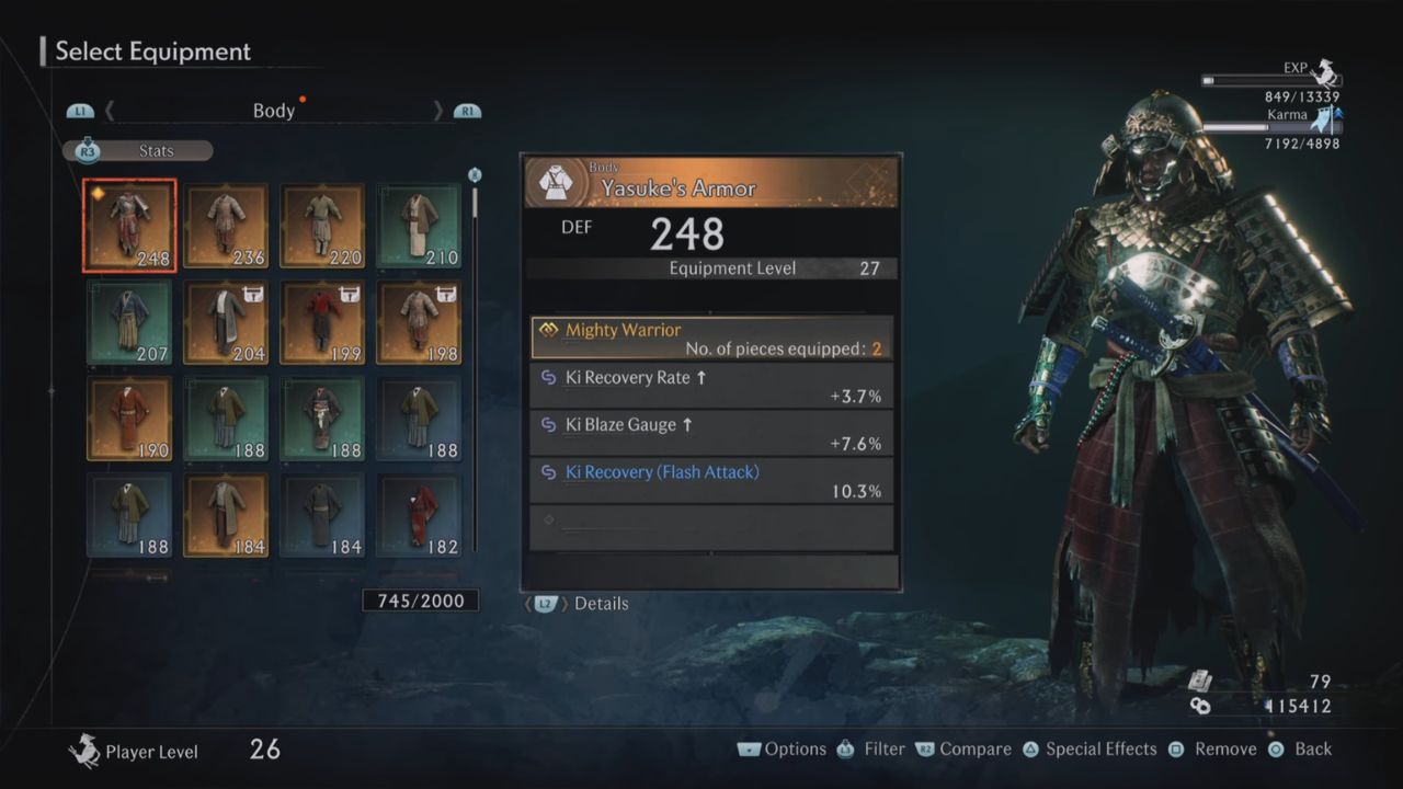 How to get the Yasuke Armor in Rise of the Ronin? Easy Guide