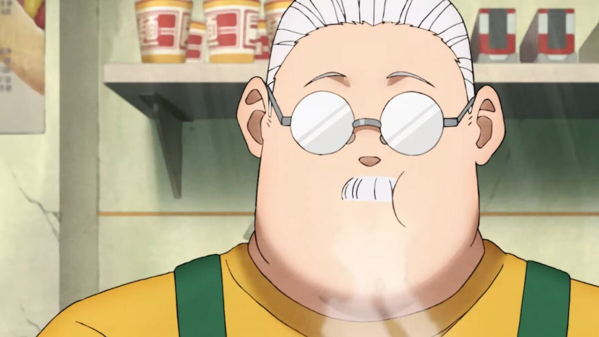 How does Sakamoto loose weight so fast in the anime?