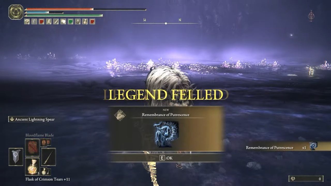 Where to find the Putrescent Knight in Elden Ring DLC?