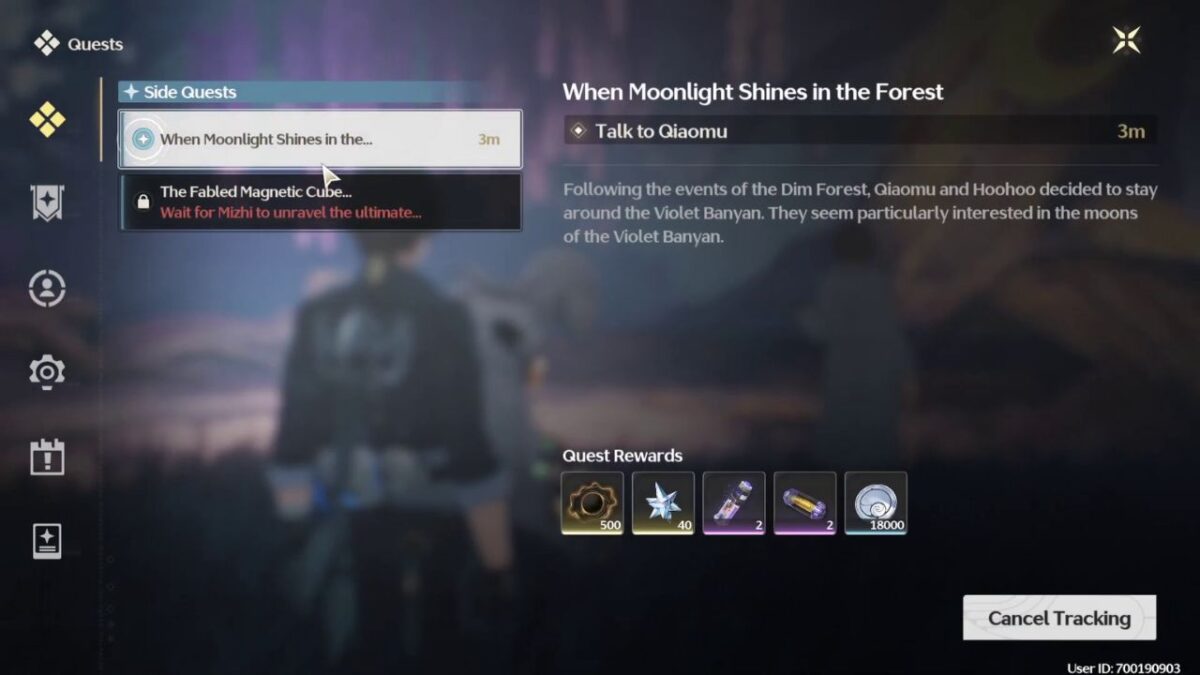 Solve When Moonlight Shines in the Forest — Wuthering Waves