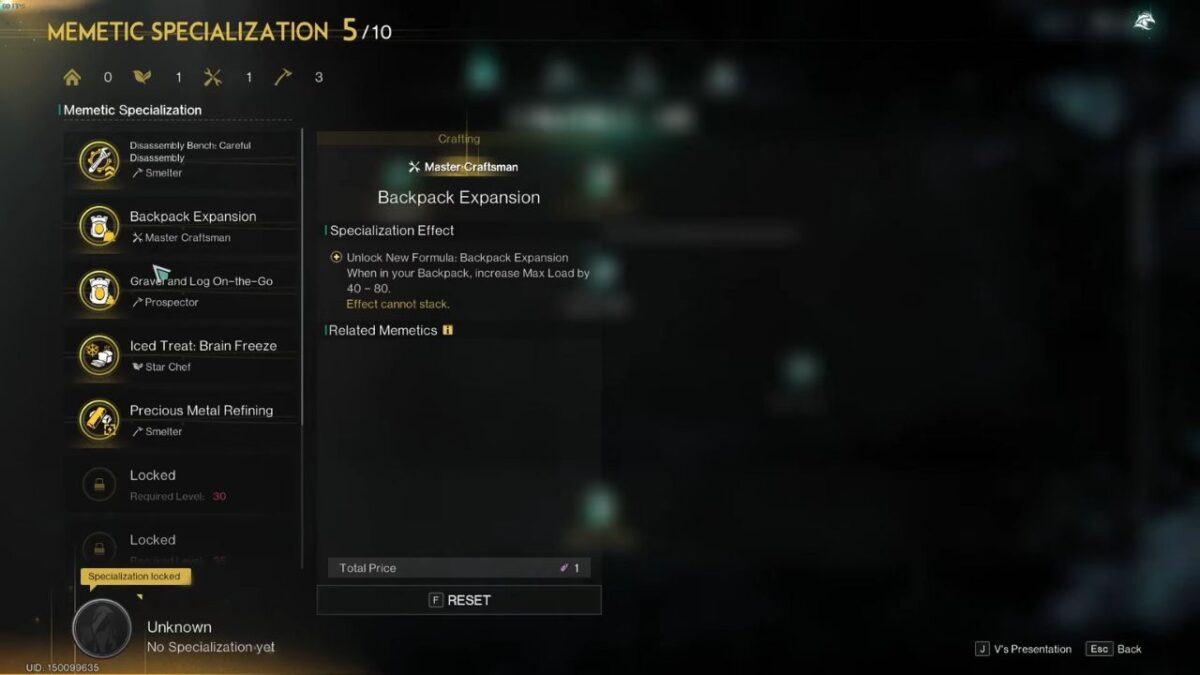 How to unlock your backpack expansion in Once Human?