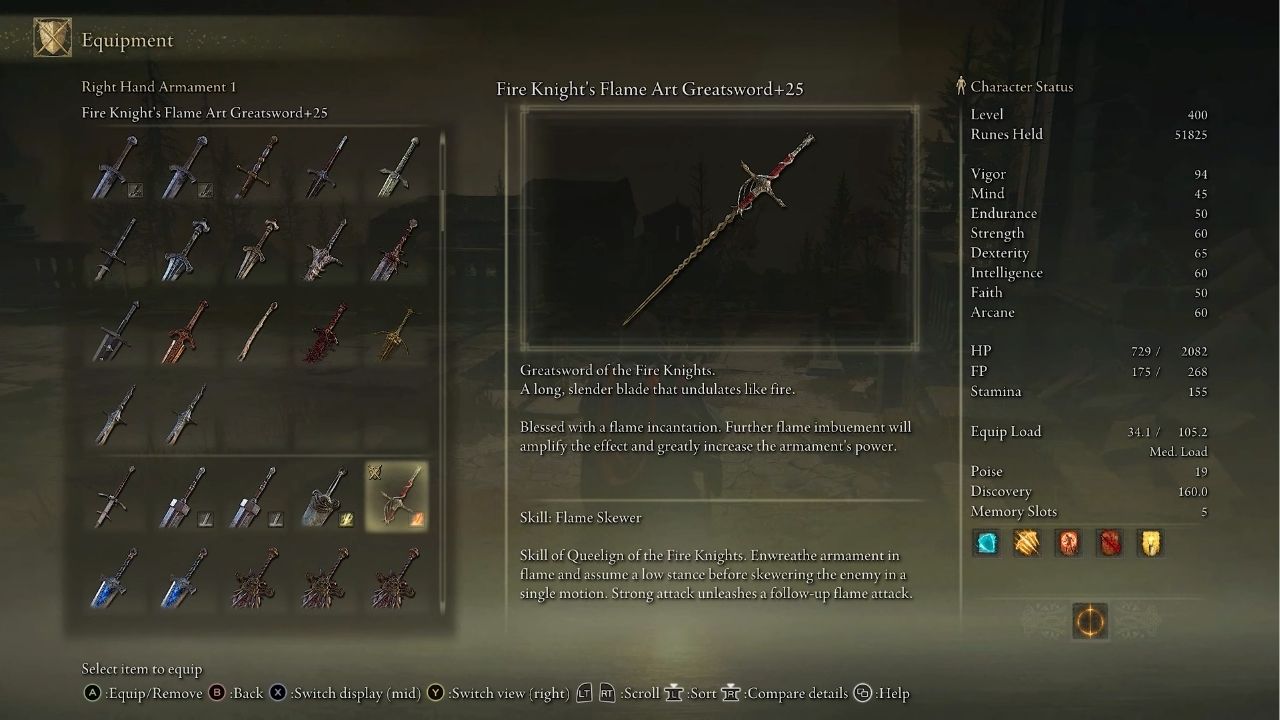 How to get Fire Knight’s Greatsword in Elden Ring DLC?