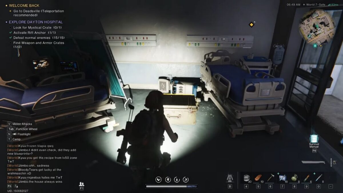 Dayton Hospital Quest & Objectives Explained – Once Human