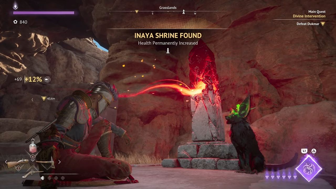 Inaya Shrines And Healing Flasks Locations in Flintlock