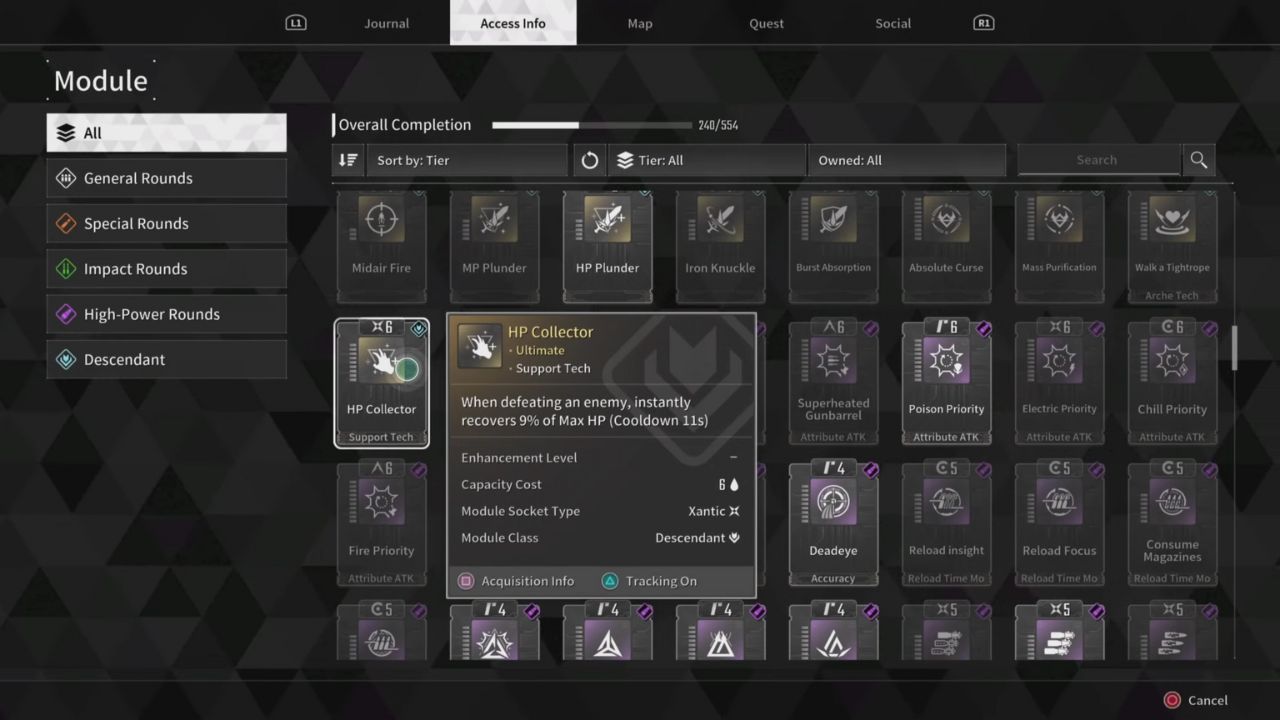Get the rare HP Collector mod in The First Descendant?