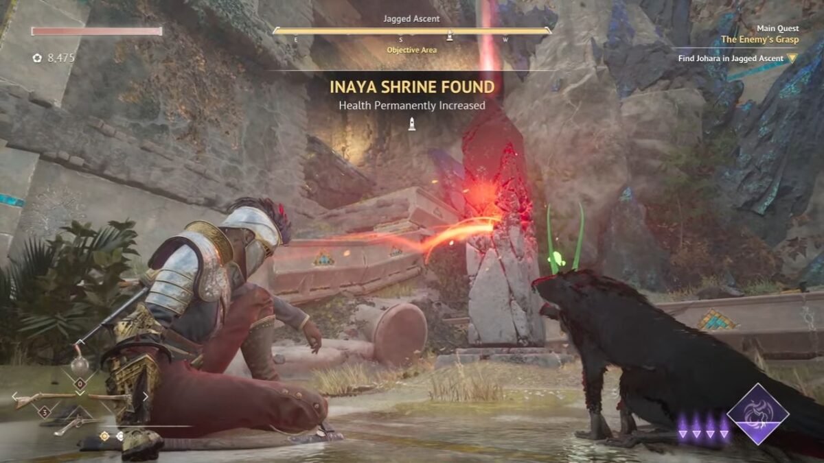 Inaya Shrines And Healing Flasks Locations in Flintlock