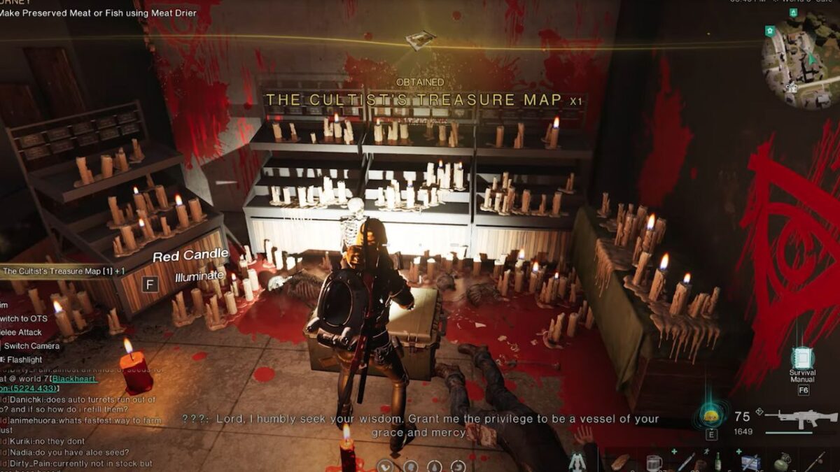 Where to find the Cultist Treasure Map in Once Human?