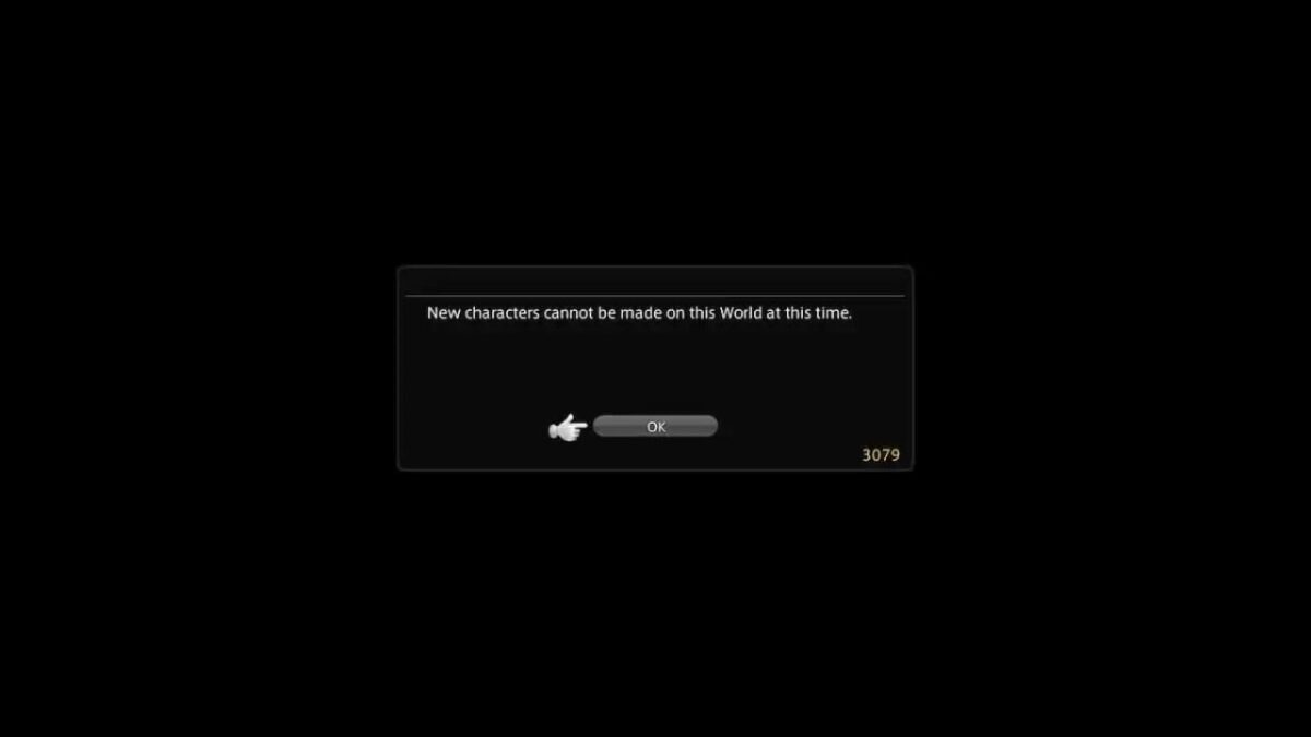 How to solve New Characters server error in Final Fantasy XIV?