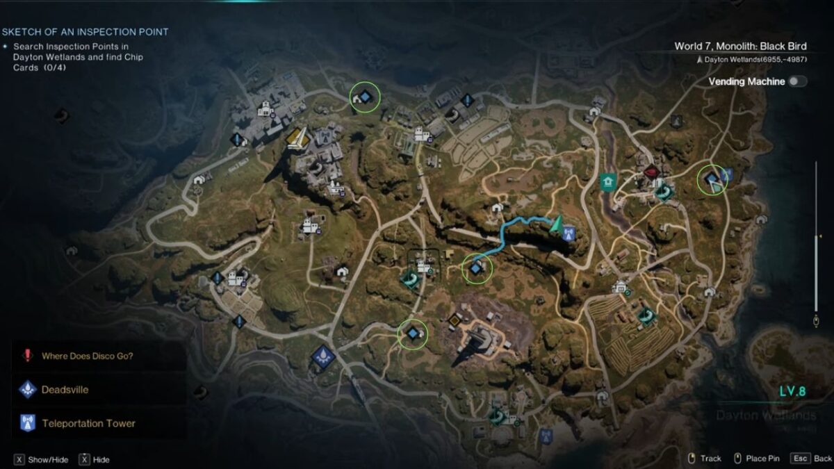 Sketch of an Inspection Point Quest Step-By-Step Guide