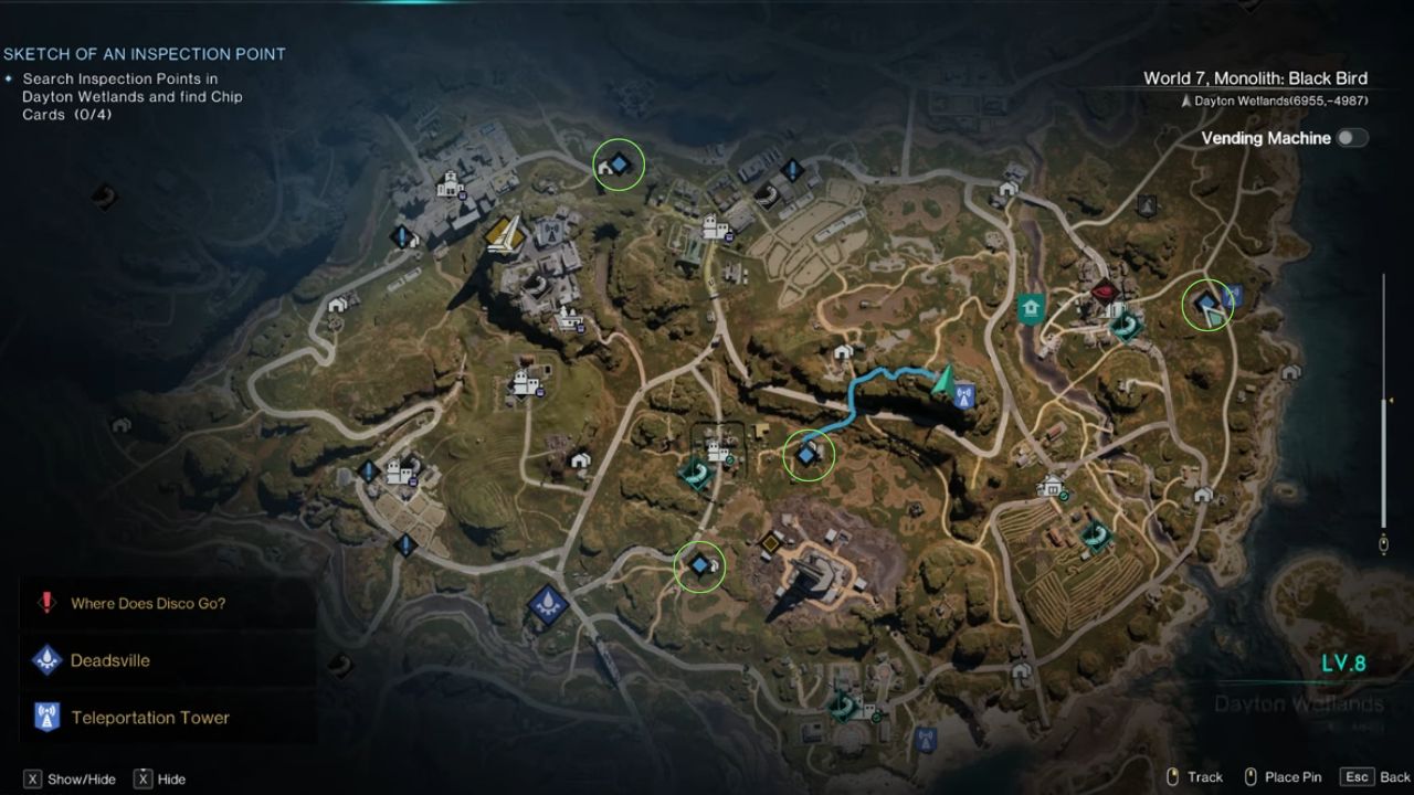 Sketch of an Inspection Point Quest Step-By-Step Guide