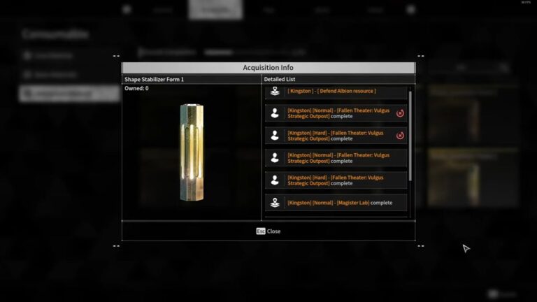 Farming Shape Stabilizers in The First Descendant | Guide