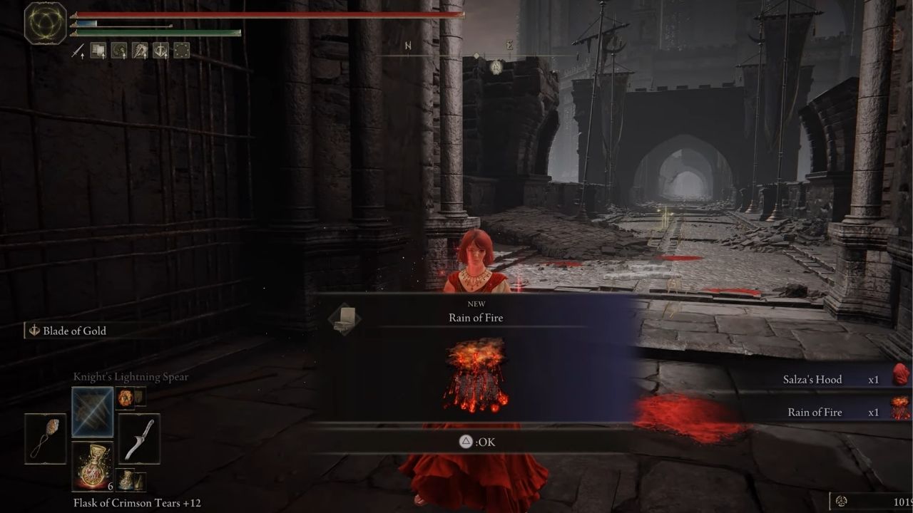 How to get Rain of Fire in Elden Ring DLC?