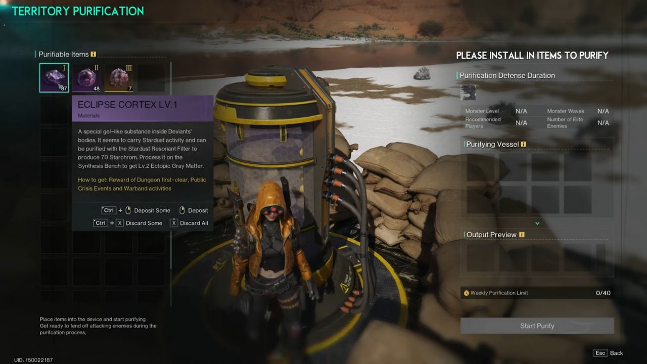 Everything about Territory Purification in Once Human