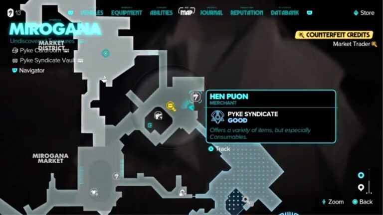 Where to find the Market Trader in Star Wars Outlaws?