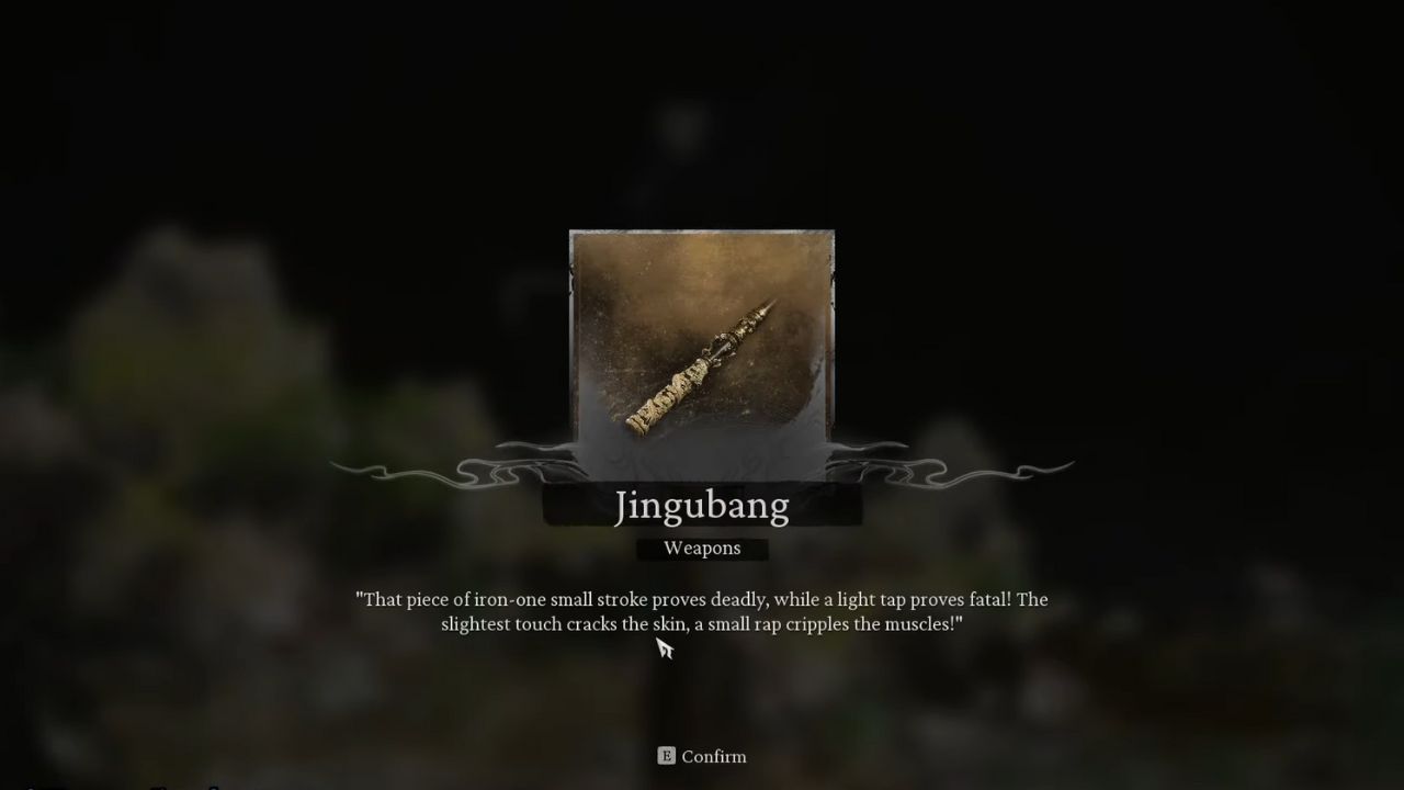 How to obtain the Jingubanng Staff in Black Myth: Wukong?