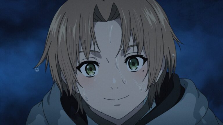 Who does Rudeus end up with in the end of Mushoku Tensei?