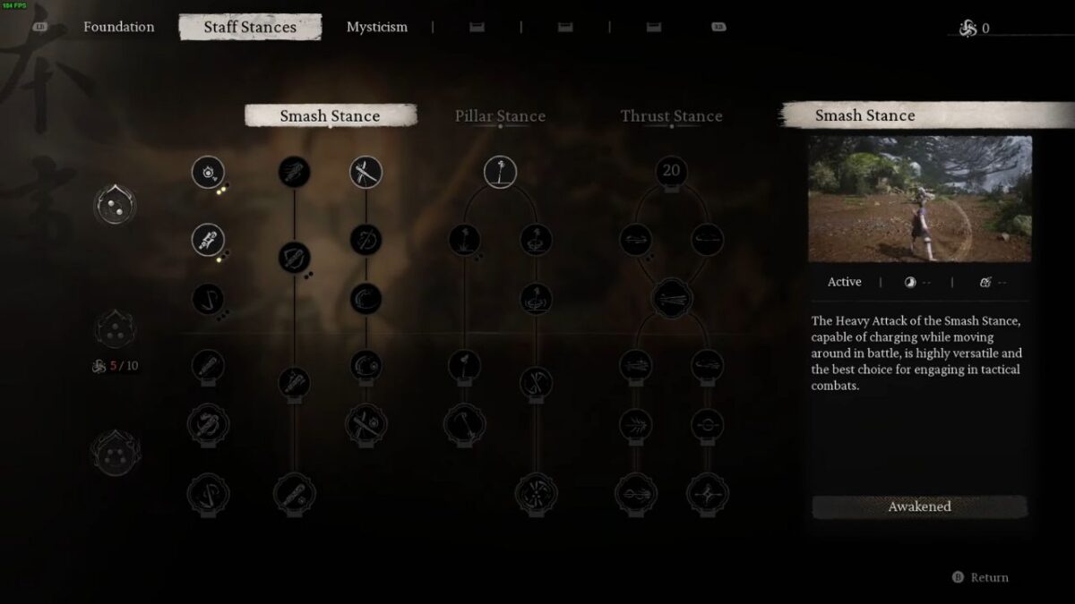 Staff Stance Skills in Black Myth: Wukong Explained